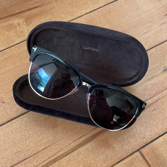 Tom Ford | Accessories | Tom Ford Fany Tf368 Black And Gold Sunglasses ...